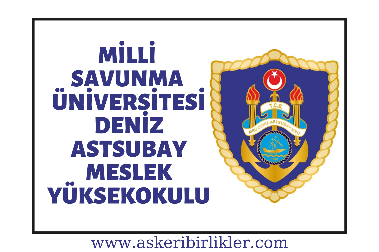 DENİZ ASTSUBAY MESLEK YÜKSEKOKULU - DAMYO